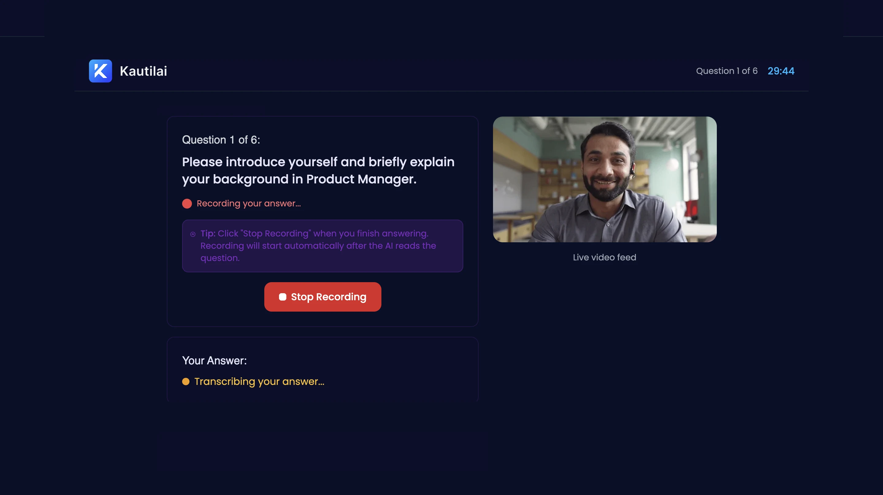 AI Interview Platform for Smarter, Fairer Hiring | KautilAi
